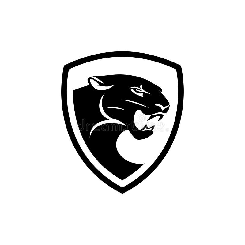 Panther Head. Modern Style Head of the Panther Stock Vector ...
