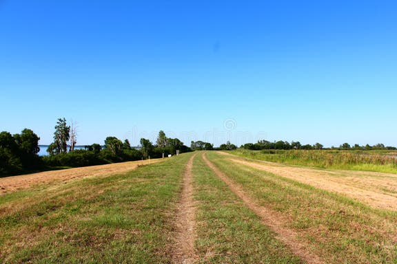 Panther Point Trail at Lake Hancock Stock Photo - Image of steppe ...