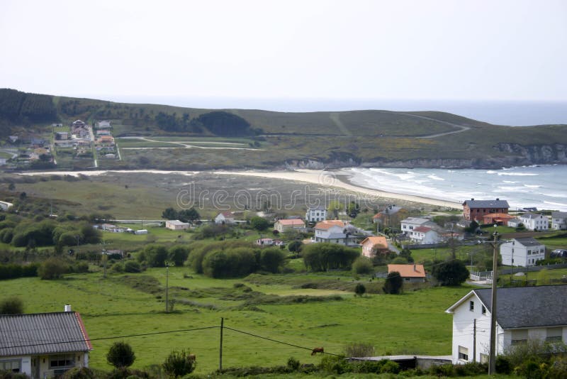 Pantin beach stock image. Image of surf, village, pantin - 55238235