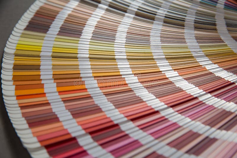 Color Reference Bars of Printing Process Stock Image - Image of ...