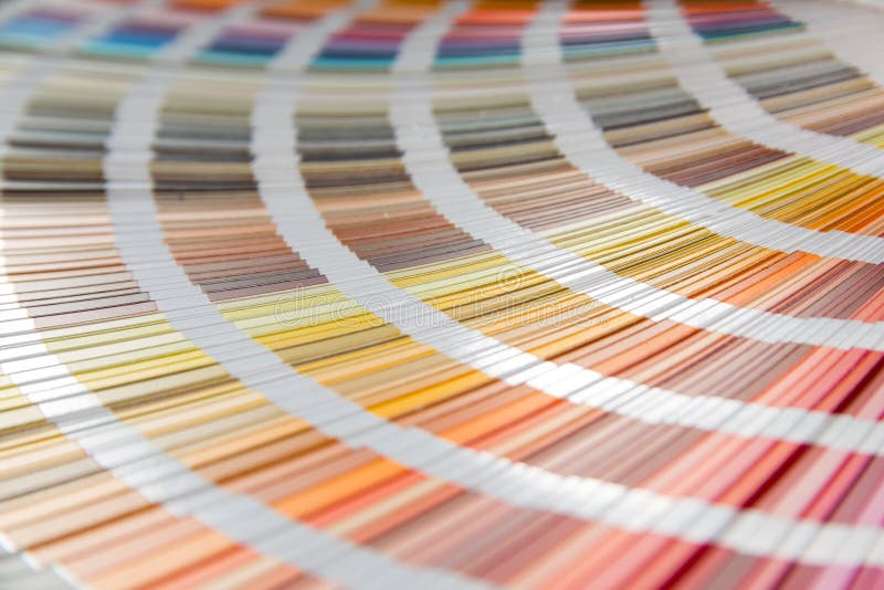 Color Reference Bars of Printing Process Stock Image - Image of ...