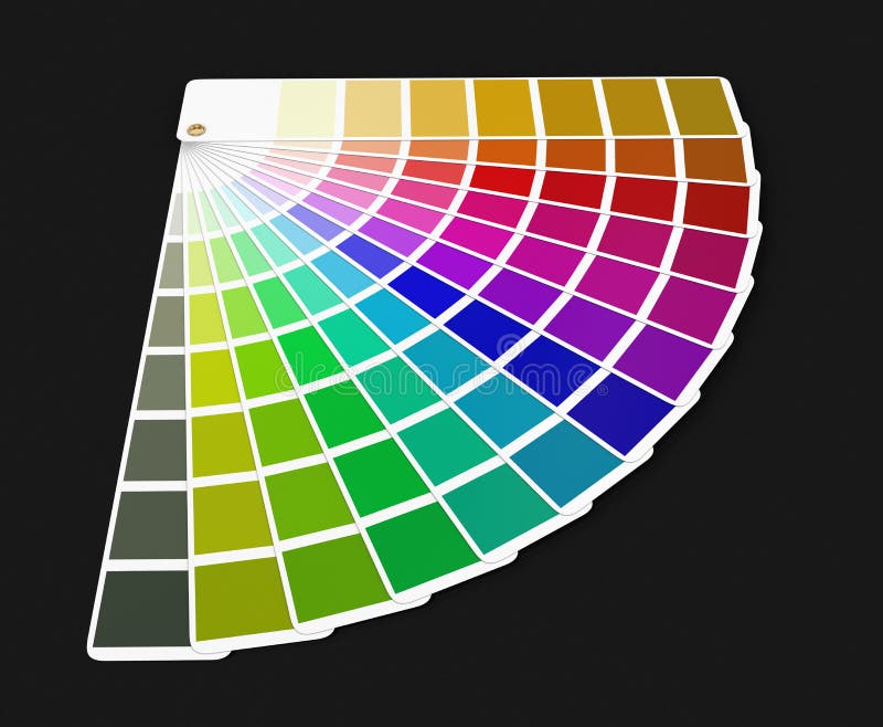 Pantone Color Palette Guide (clipping Path Included) Stock Illustration ... Pantone Color Palette Guide (clipping Path Included) Stock Illustration ...