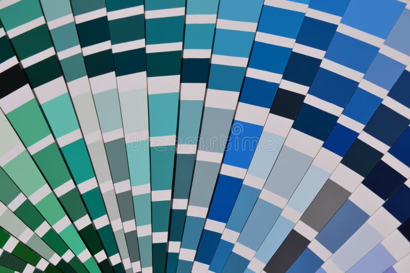 Pantone color sampler stock image. Image of colors, palette - 21152825