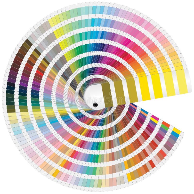 Pantone Color Palette stock illustration. Illustration of isolated ... Pantone Color Palette stock illustration. Illustration of isolated ...