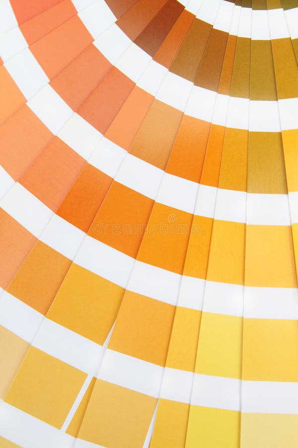 Pantone. Jaune image stock. Image of conseils, industrie - 15196733