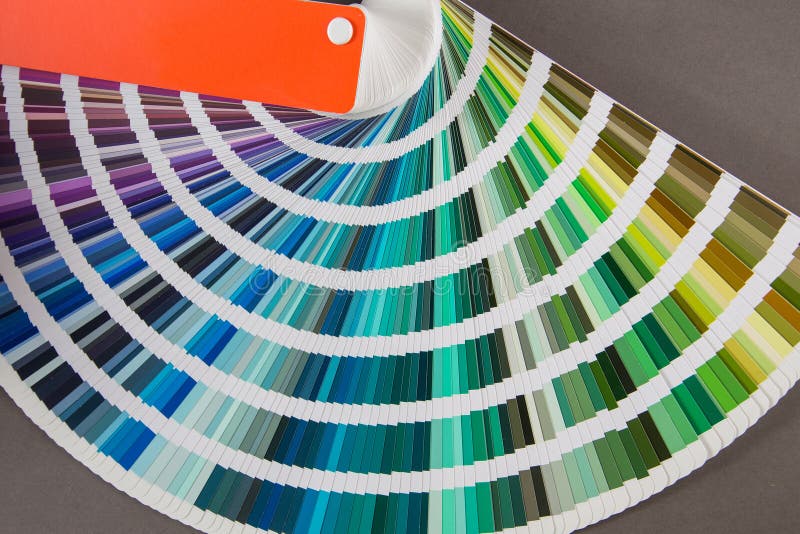 Panton, Multi-colored Strips of Paper, Standard Stock Photo - Image of ...