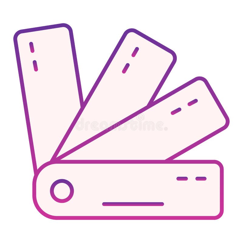 Pantone Palette Flat Icon. Color Guide Violet Icons in Trendy Flat ... Pantone Palette Flat Icon. Color Guide Violet Icons in Trendy Flat ...