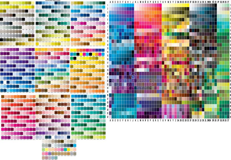 Pantone Number Stock Illustrations – 601 Pantone Number Stock ...