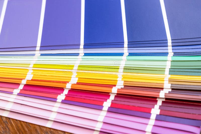Pantone sample colors stock photo. Image of decor, vibrant - 152855244
