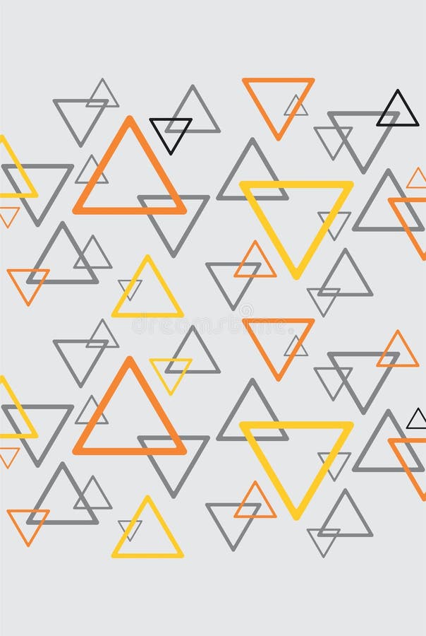 Pantone Triangles Pattern Nordic Style Rugs Vector Cdr X6 Stock Vector ...