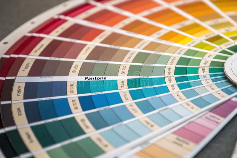 Pantone Wheel Offering a Range of Color Options for Design - Generated ...