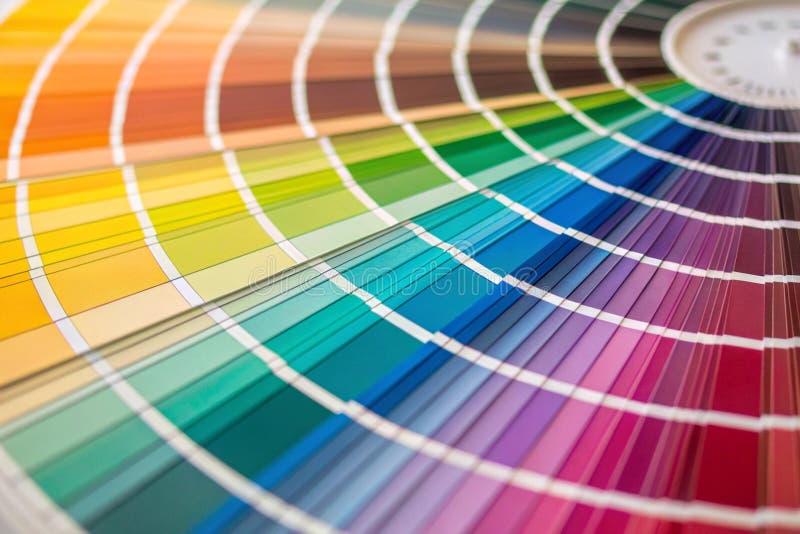 Pantone Wheel Offering a Range of Color Options for Design - Generated ...