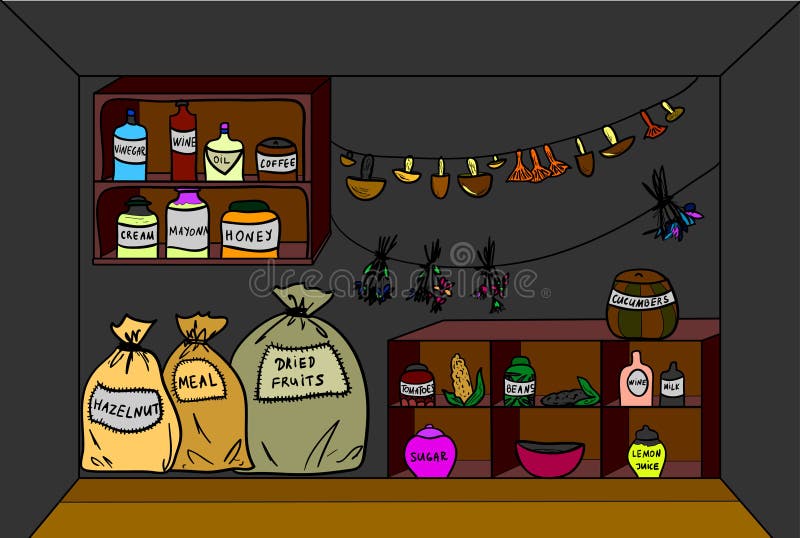 Pantry Stock Illustrations – 3,153 Pantry Stock Illustrations, Vectors ...
