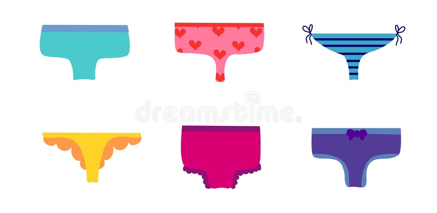 Cartoon Girl Knickers Stock Illustrations – 120 Cartoon Girl Knickers ...