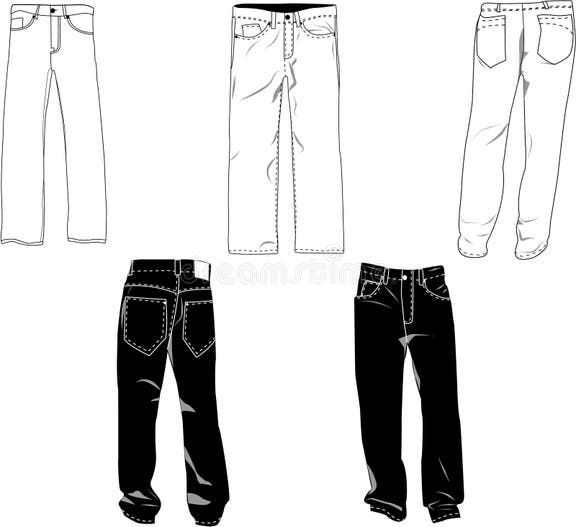 Pants Template Stock Illustrations – 20,080 Pants Template Stock ...