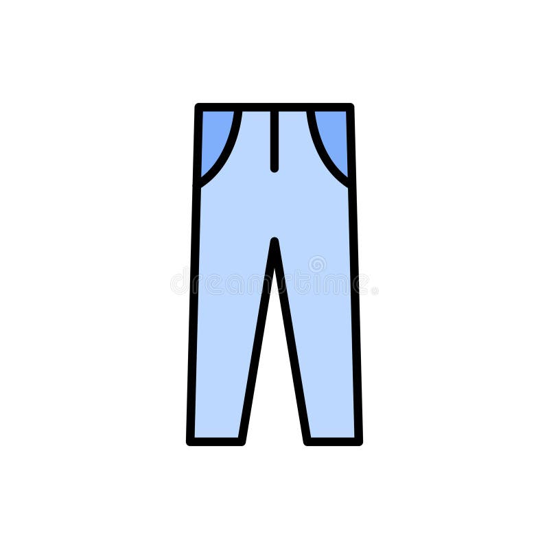 Long Pants Black White Clipart Stock Illustrations – 53 Long Pants ...