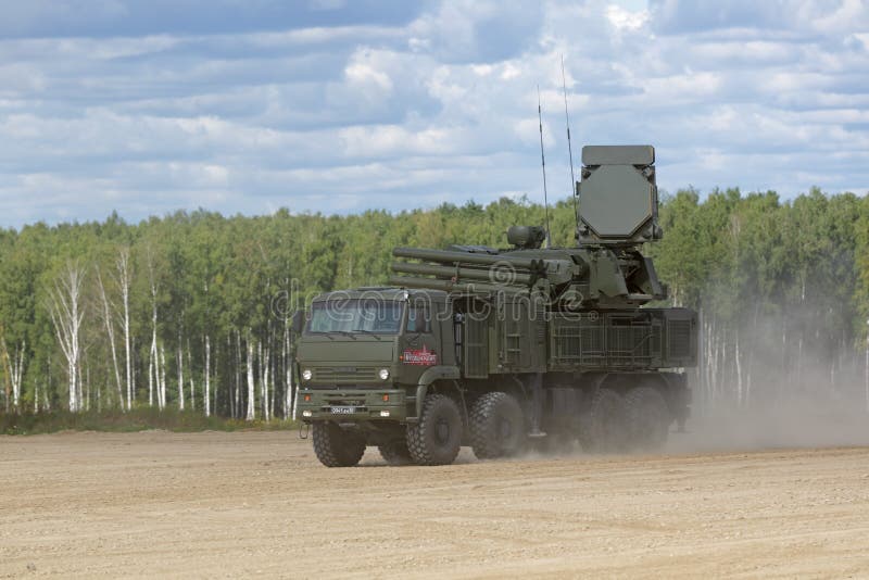 Pantsir-S1 редакционное фото. изображение насчитывающей поджога - 127547041