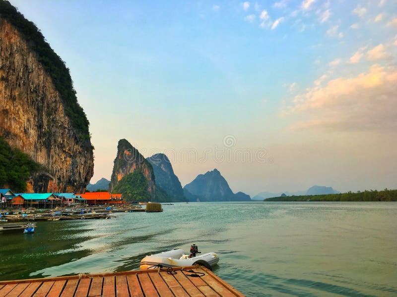 Panyee island thailand stock photo. Image of thailand - 110818556