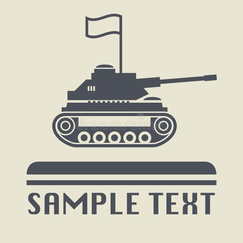 Panzer symbol eller tecken vektor illustrationer. Illustration av bild ...