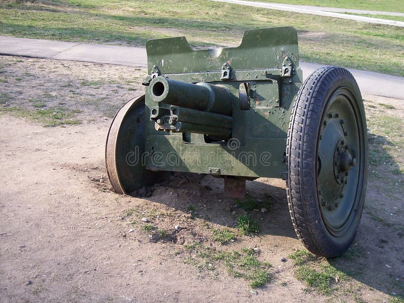 Panzerabwehr- Gewehr Des Sowjet-WW2 Stockfoto - Bild von zweitens ...