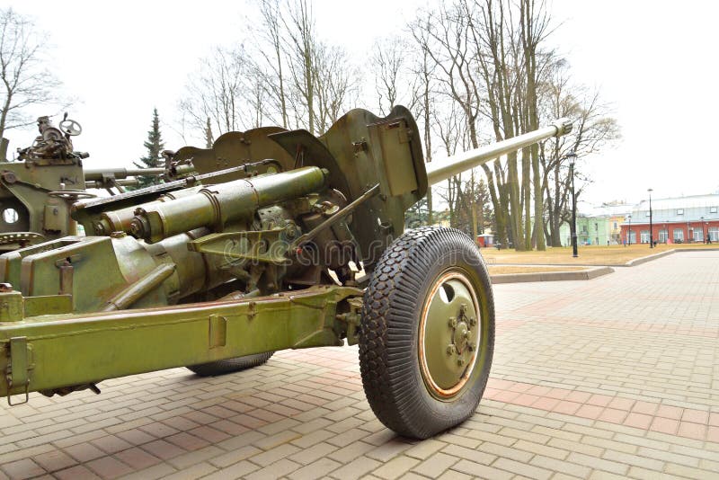 Panzerabwehr- Gewehr Des Zweiten Weltkriegs Stockbild - Bild von museum ...