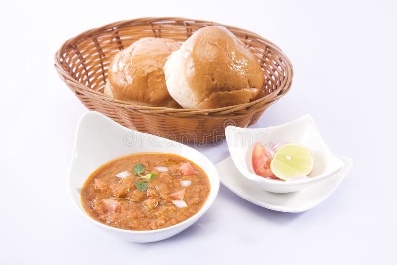 Pao Bhaji stock image. Image of dish, curry, paobhaji - 36621207