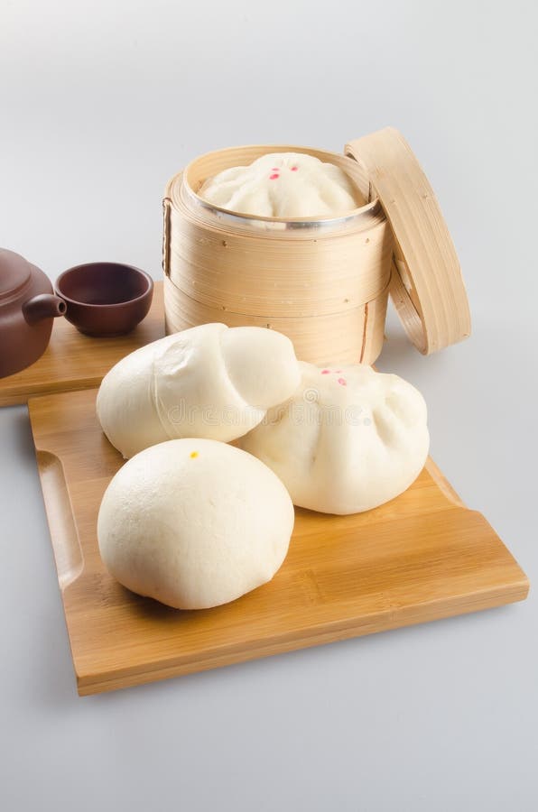 Chinese steamed bread stock photo. Image of cuisine, traditional - 18564096
