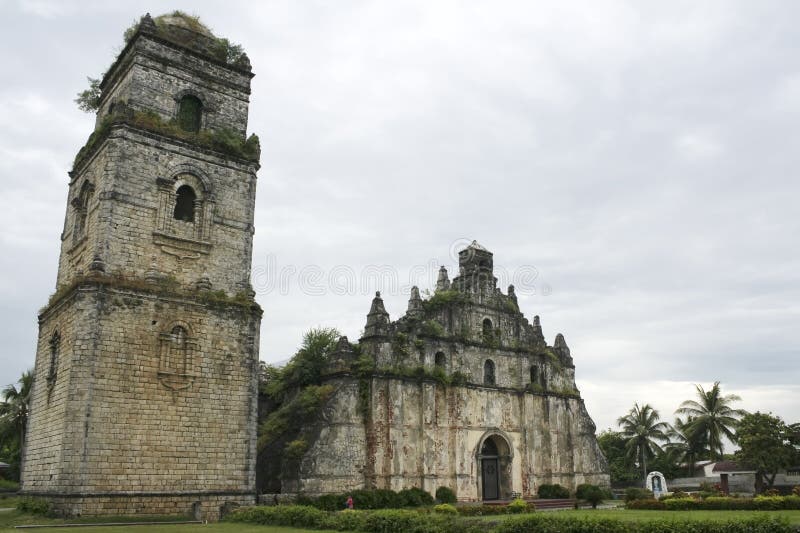 Paoay Old Colonial Church Ilocos Philippines Stock Photos - Free ...