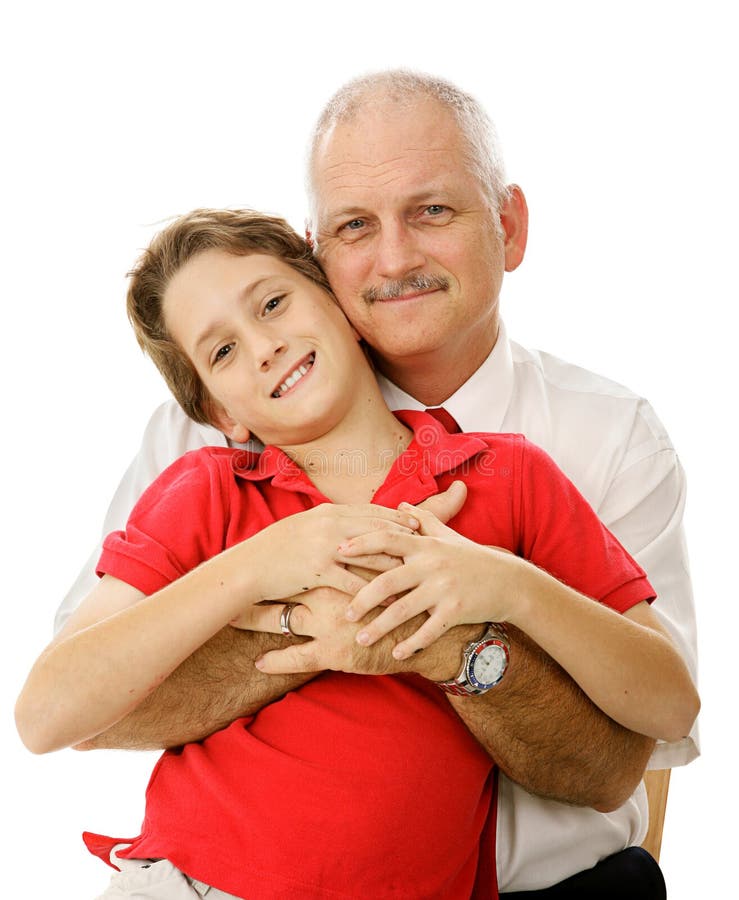 Papa et jeune fils image stock. Image du enfant, ensemble - 5789257