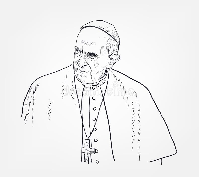Pope Francis Vector