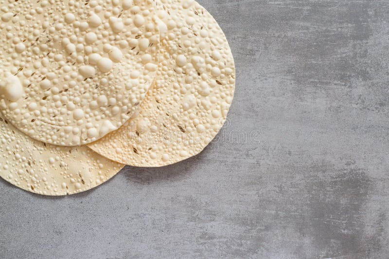 Papadam, a Traditional Indian Snack Stock Photo - Image of asian, spicy ...