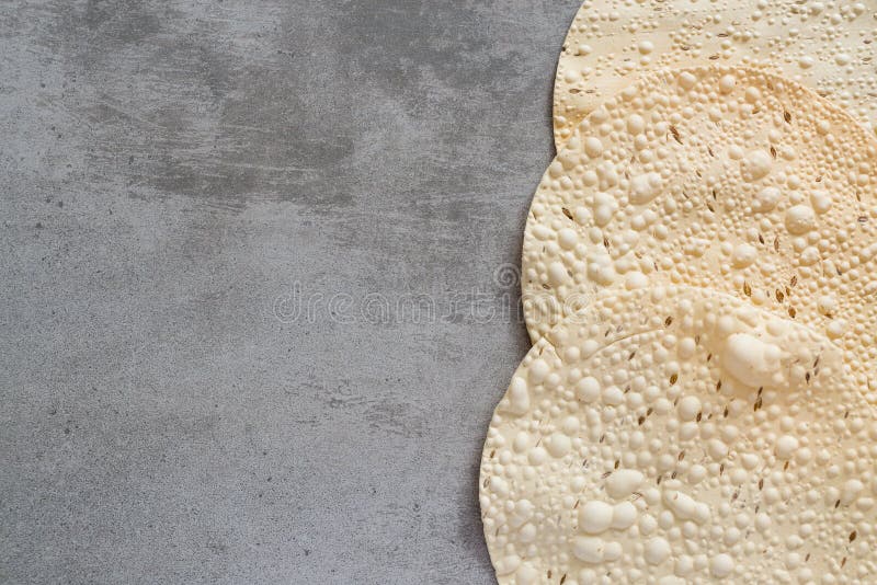 Papadam, a Traditional Indian Snack Stock Photo - Image of fried, spicy ...