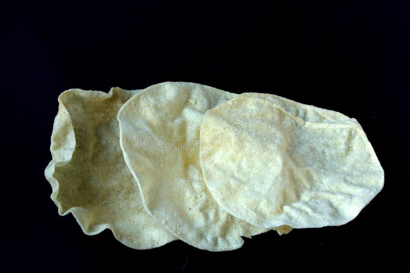 Papadam. Papadum, Appadum, Appalam, Appalum, Papad Stock Image - Image ...