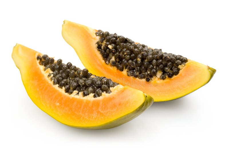 Papaja stock afbeelding. Image of tropisch, voedsel, kleur - 14428995