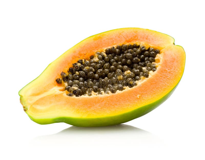 Papaja stock foto. Image of tropisch, versheid, besnoeiing - 14439042