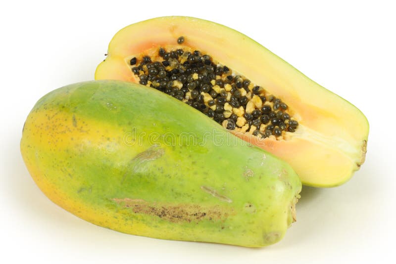 Papaja stock afbeelding. Image of voorwerp, vrucht, vlees - 14985531
