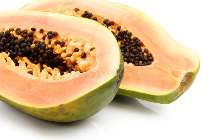 Papaja stock afbeelding. Image of voedzaam, rijp, gezond - 4664699