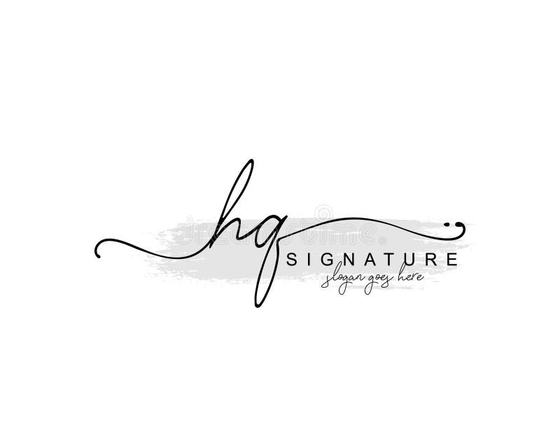 Hq Signature Stock Illustrations – 212 Hq Signature Stock Illustrations ...