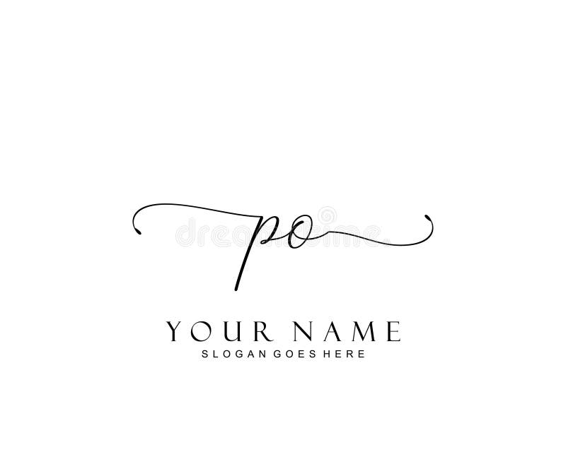 Po Signature Stock Illustrations – 215 Po Signature Stock Illustrations ...