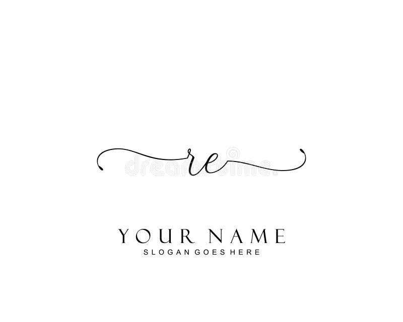 Re Signature Stock Illustrations – 262 Re Signature Stock Illustrations ...