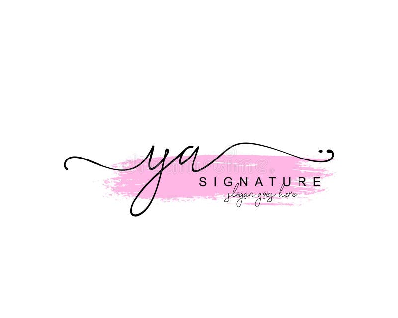 Ya Signature Stock Illustrations – 204 Ya Signature Stock Illustrations ...