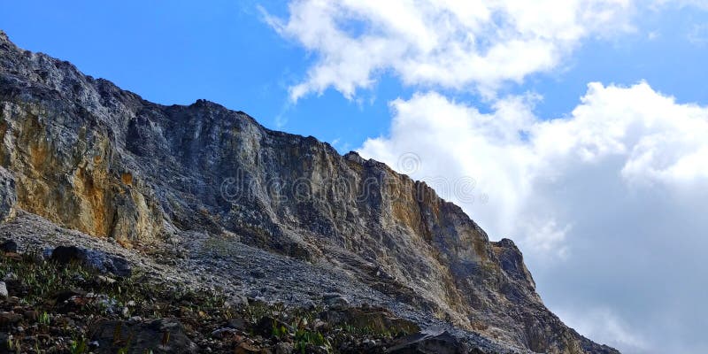 Papandayan Volcano Mountain in Garut West Java Indonesia Stock Photo ...