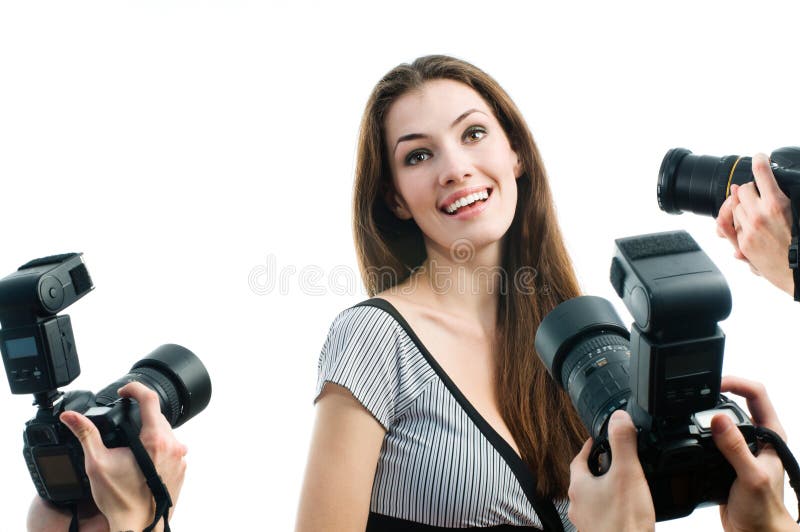 Paparazzi stock photo. Image of artist, happiness, celebrity - 6832712