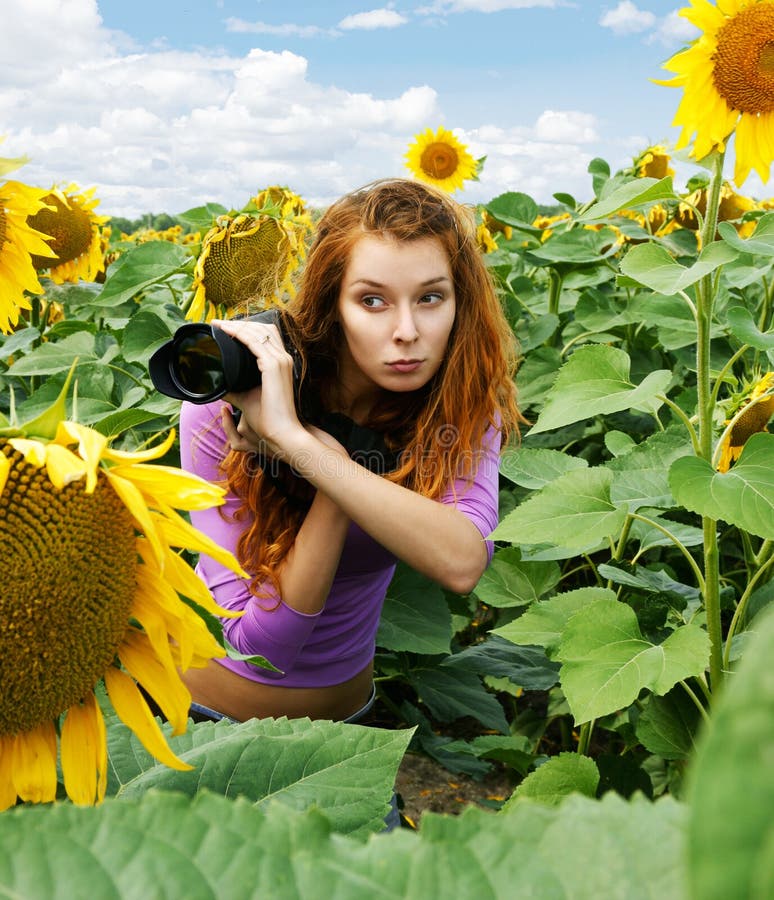 Paparazzi Hiding in the Bushes Stock Image - Image of adult ...