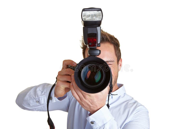 Oude camera met flits stock foto. Image of flitslamp, flits - 7187026