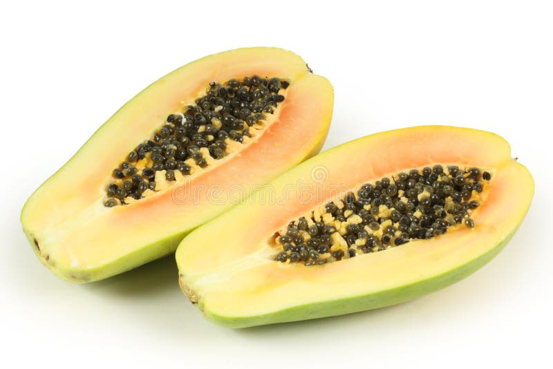 Papaya fruits stock photo. Image of seeds, fruits, nutrition - 14403910