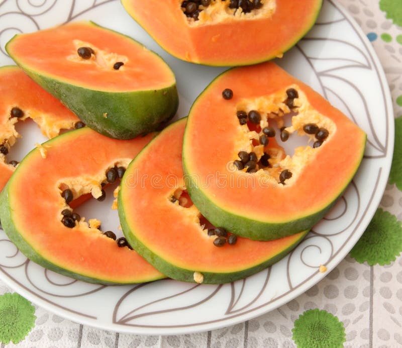 Papaya stock image. Image of watermelon, healthy, melon - 93185013