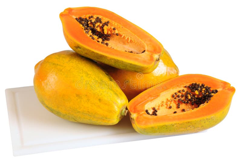 Papaya. stock photo. Image of ingredient, fruits, fruit - 13344360