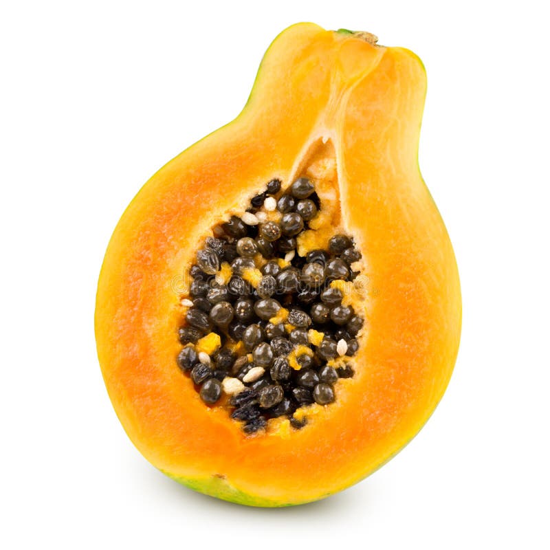 Papaya fruit stock photo. Image of fruit, white, exotic - 49364882