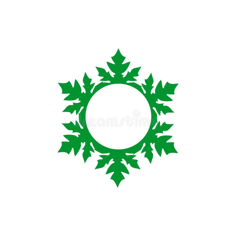 Papaya Leaf Logo Design Template Stock Vector - Illustration of icon ...